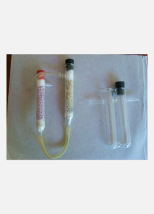 Tubo Doble para Drierite y Ascarite - Boudet